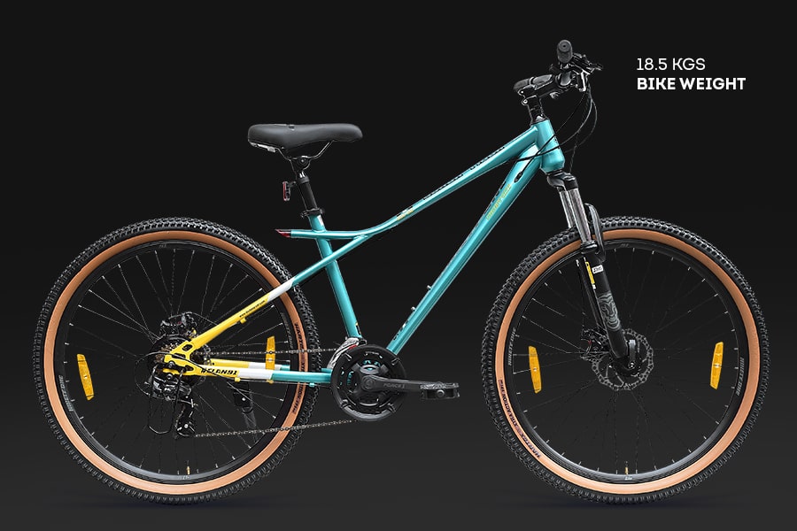 Buy Black Tiger 27.5T Multi Speed Cycle by 91 Online | Ninety One Bicycles